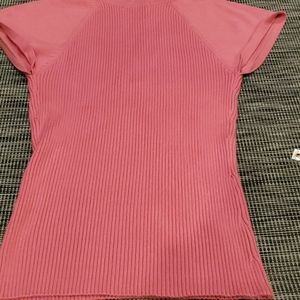 Belldini | Tops | Bellidi Pink Short Sleeve Top Diamond Front M C ...